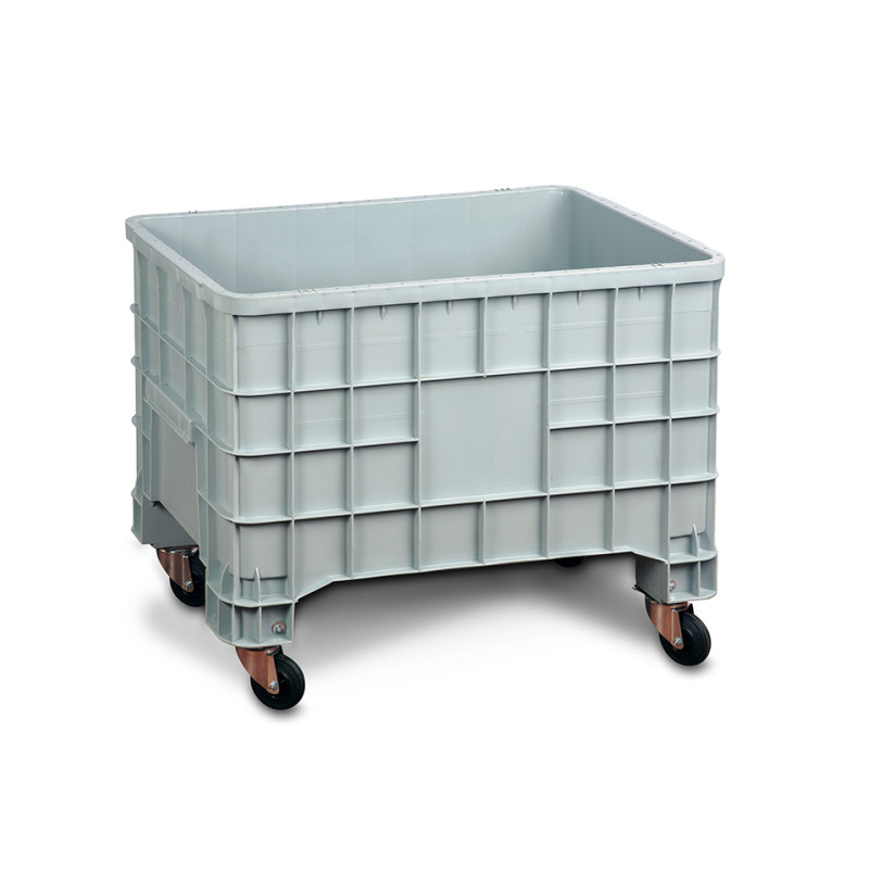 Container with 4 wheels without brake diam. 100 mm | IMILANI